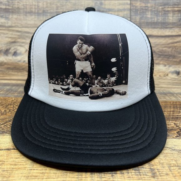 Unbranded | Accessories | Muhammad Ali Mens Trucker Hat Black Snapback ...
